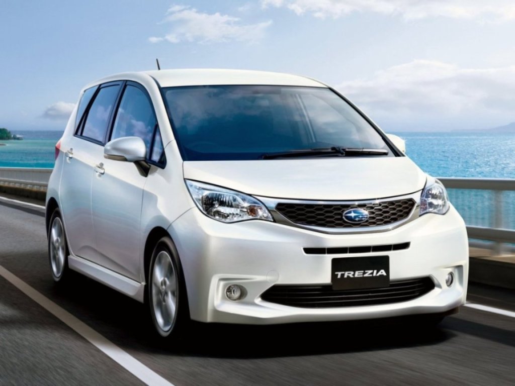 Subaru Trezia technical specifications and fuel economy
